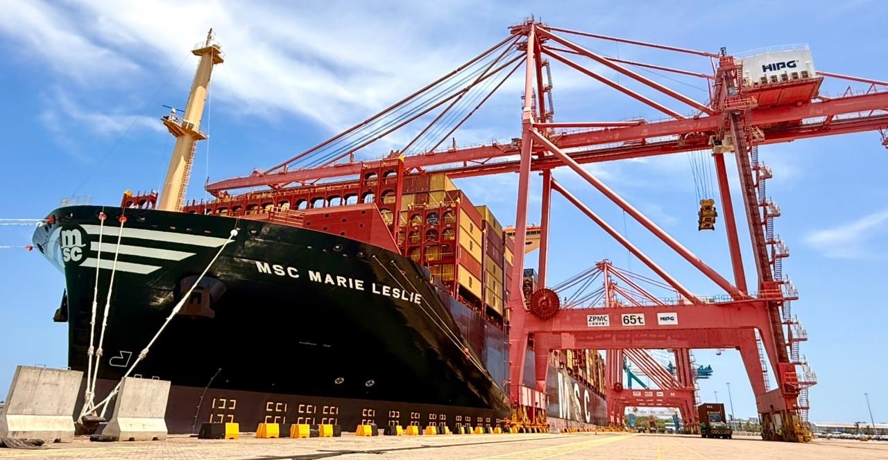 HIP Sets New Container Throughput Record with MSC Vessel – Lanka ...