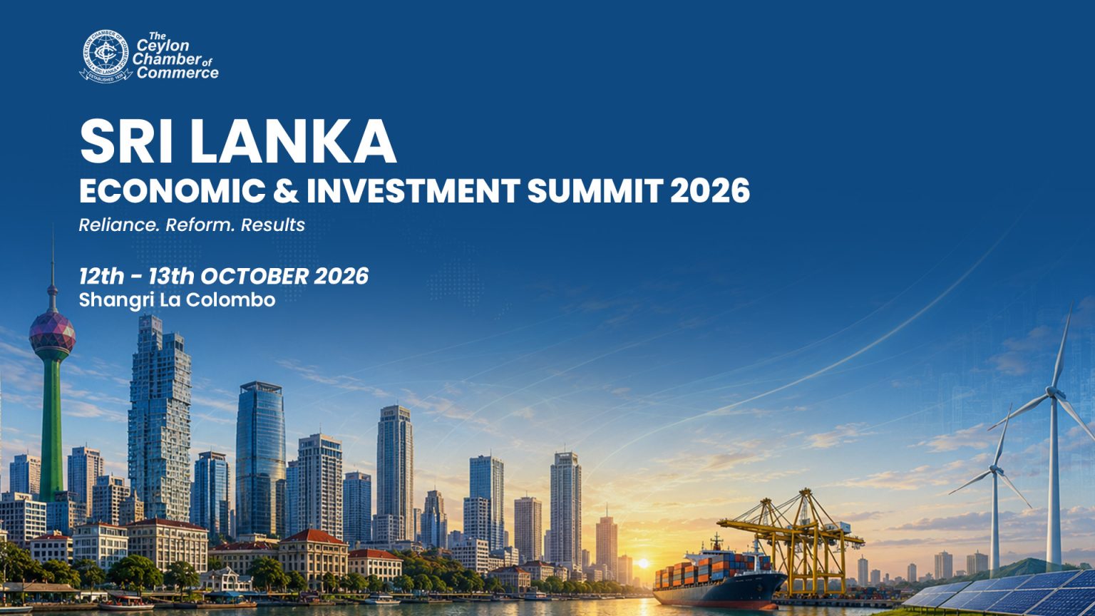 Sri Lanka Economic and Investment Summit Returns on 12-13 October for ...